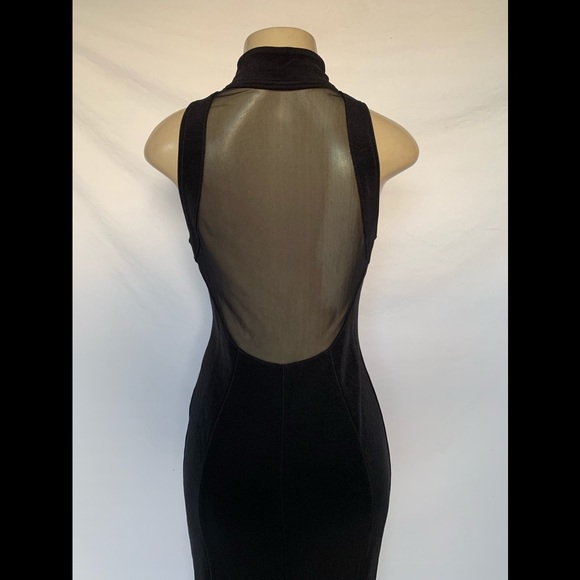 Tadashi Shoji | Dresses | Tadasi Size Small Black Form Fitting Maxi ...